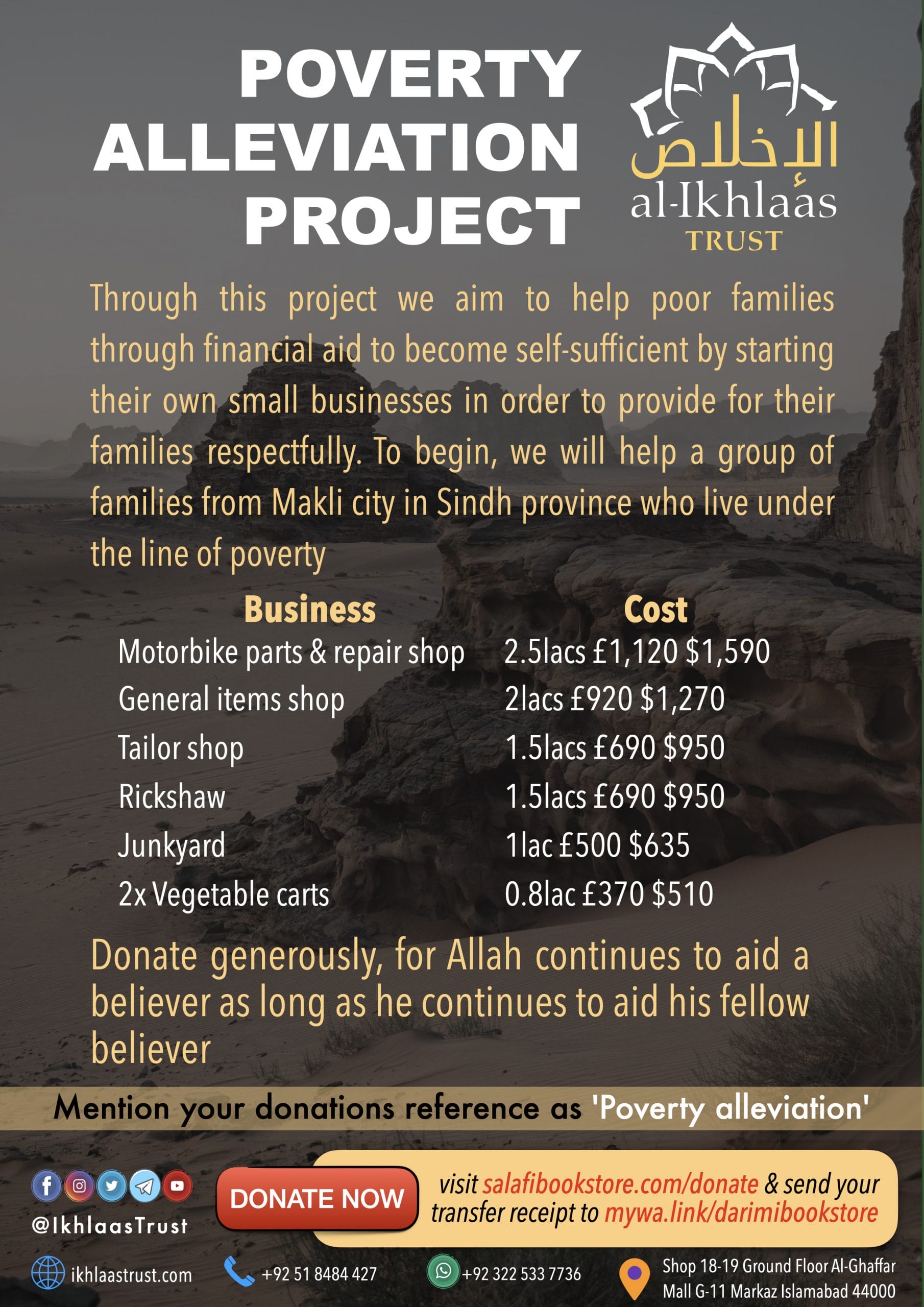 Poverty Alleviation Project